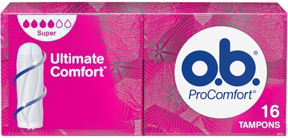 Tampong ProComfort super 16/fp, endast 74 kr