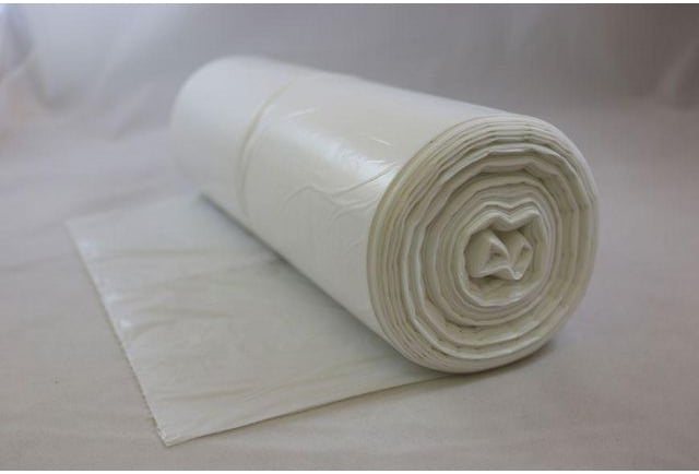 Avfallssekk LD 75x125 45my transp.(25), kun 96 kr