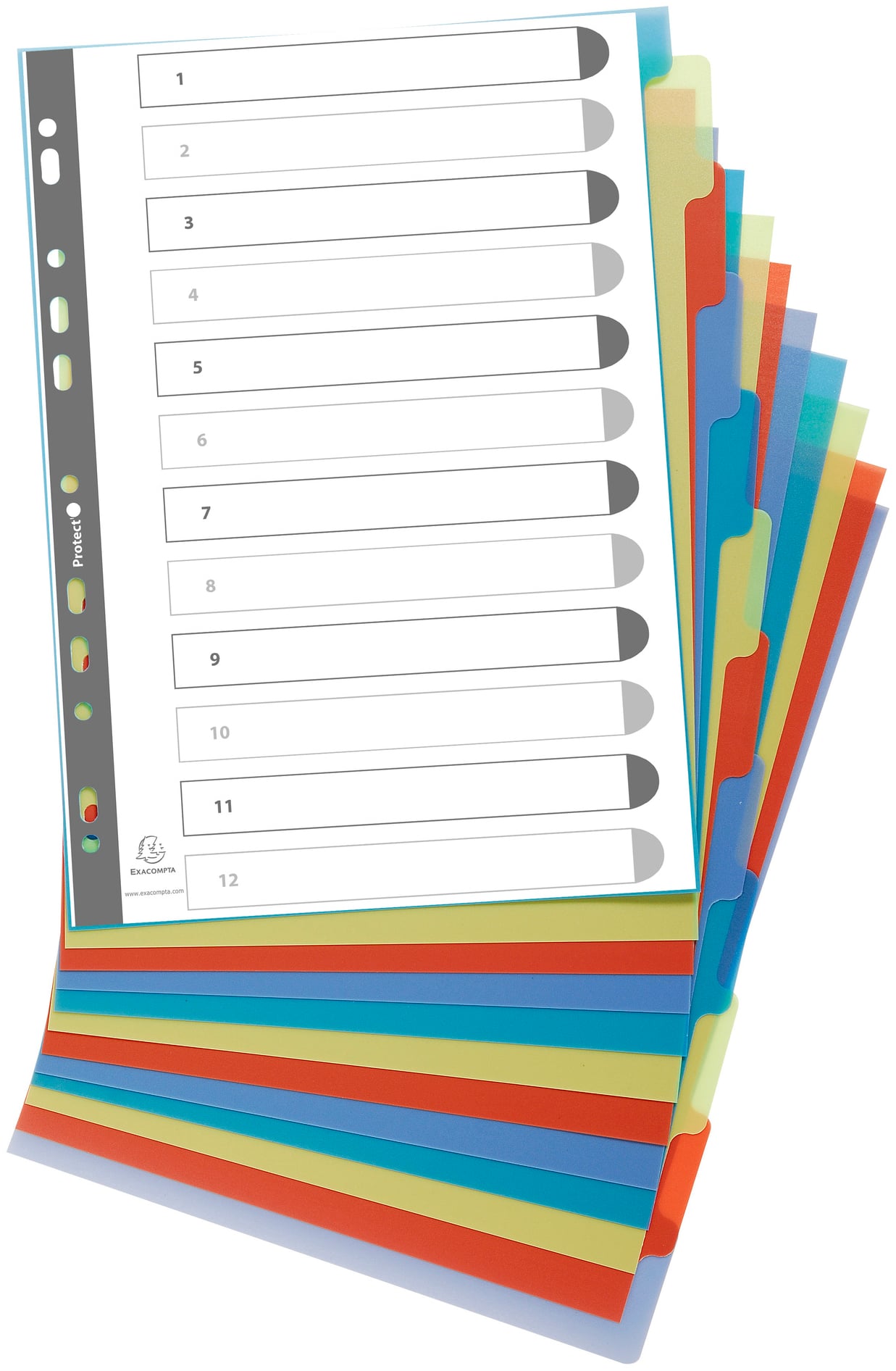 Register A4 returplast 12-flik, endast 58 kr