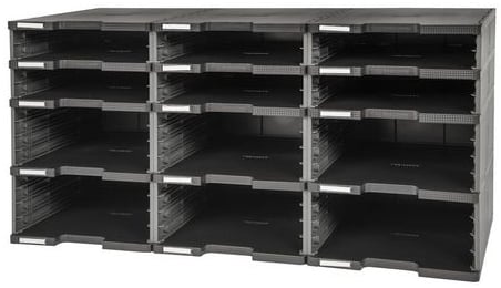 Blankettfack EXCOMPTA MODULODOC 12 f grå, endast 1 630 kr