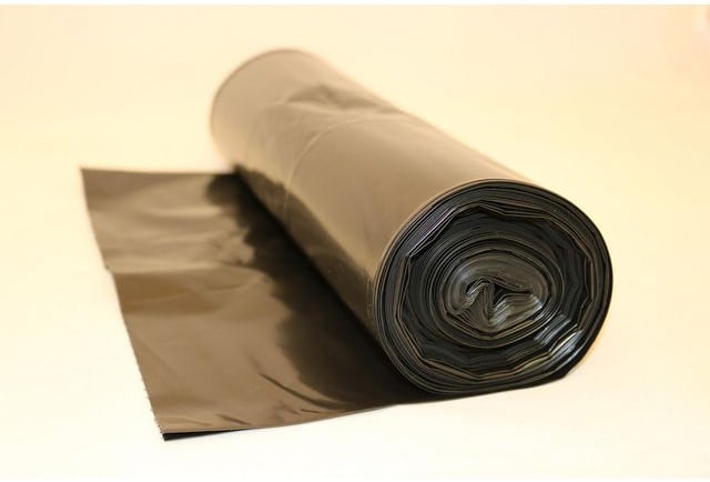 Plastsäck LD 70L 70my svart 25/rl, endast 80 kr