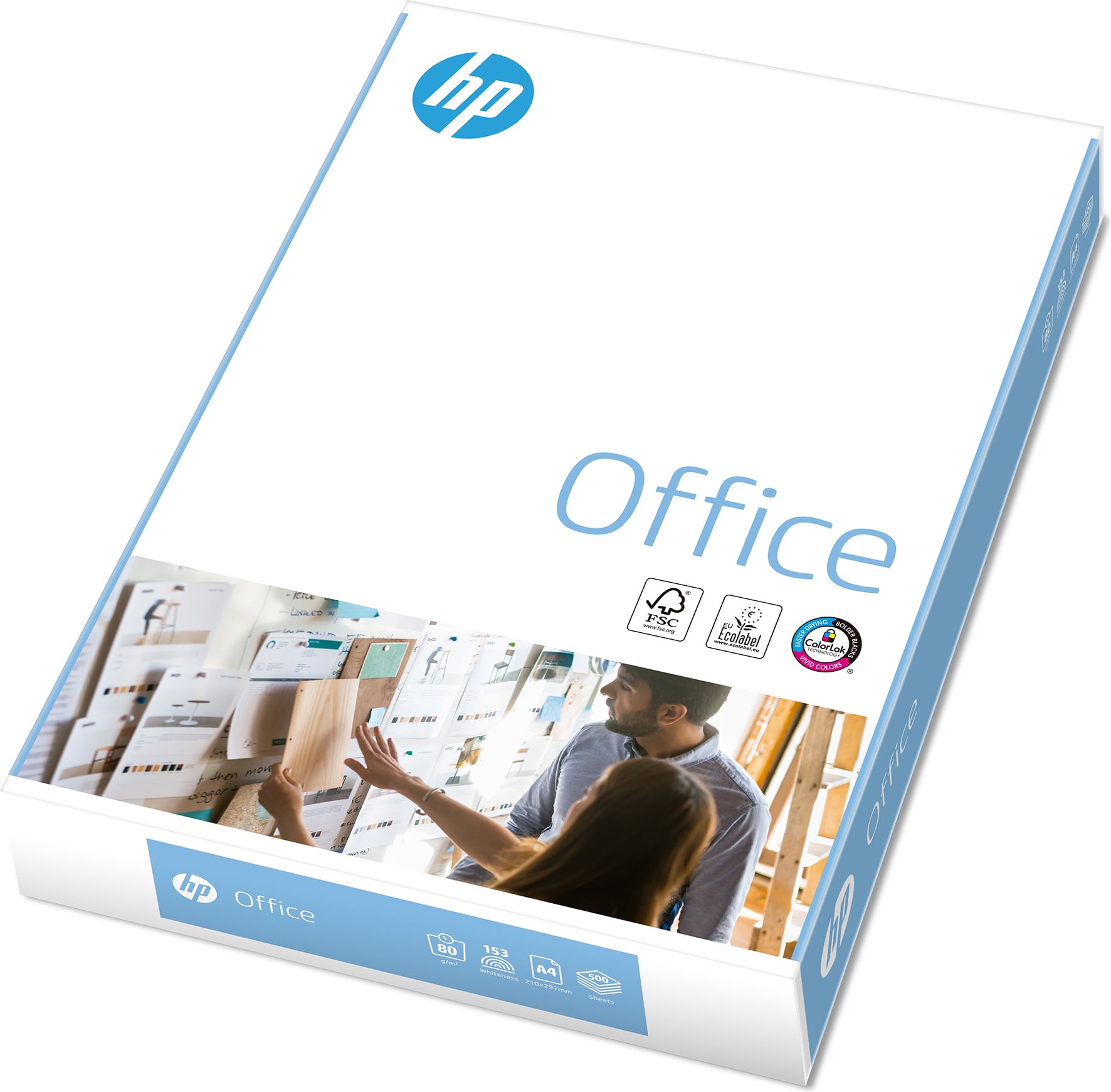 Papper HP Office A4 80g 500/fp, endast 81 kr