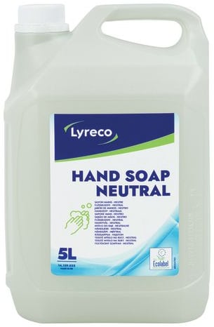 Tvål LYRECO Neutral oparfymerad 5L, endast 198 kr