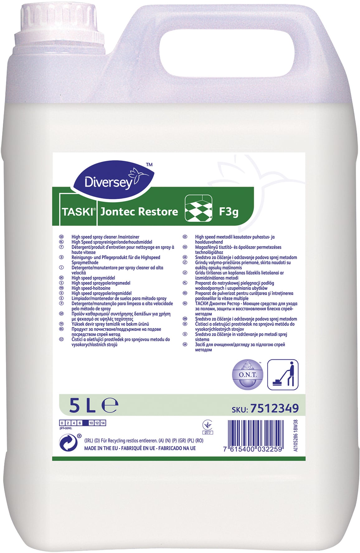 Taski Jontec Restore W412 5L, endast 862 kr