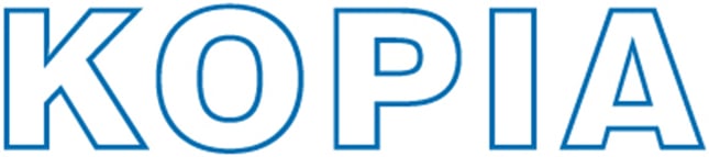Stämpel "KOPIA" 33x7mm COLOP Blå, endast 68 kr