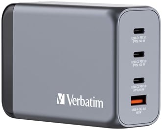 GNC-240 GaN Charger 4 Port 240W USB-A/USB-C, endast 1 191 kr